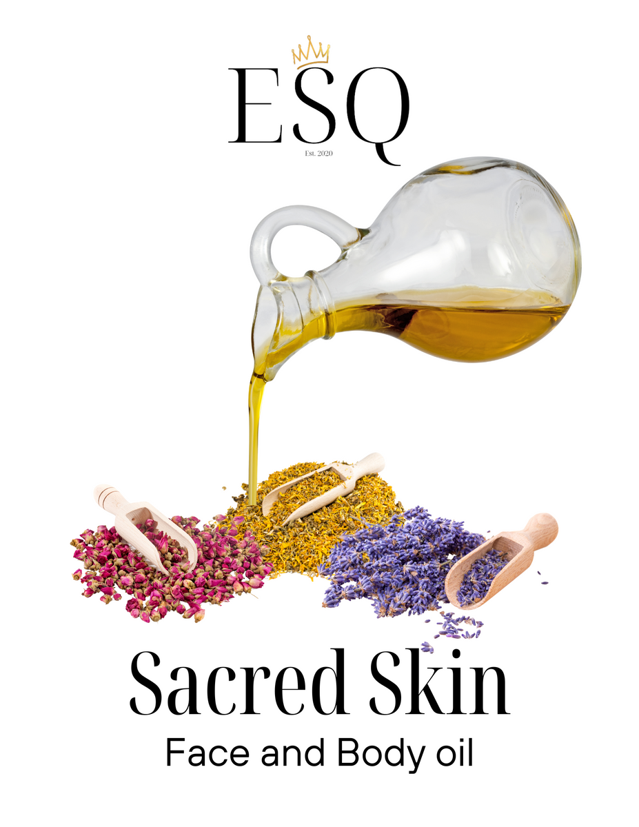 Sacred Skin face and body oil – Everyday Self-Care Queen