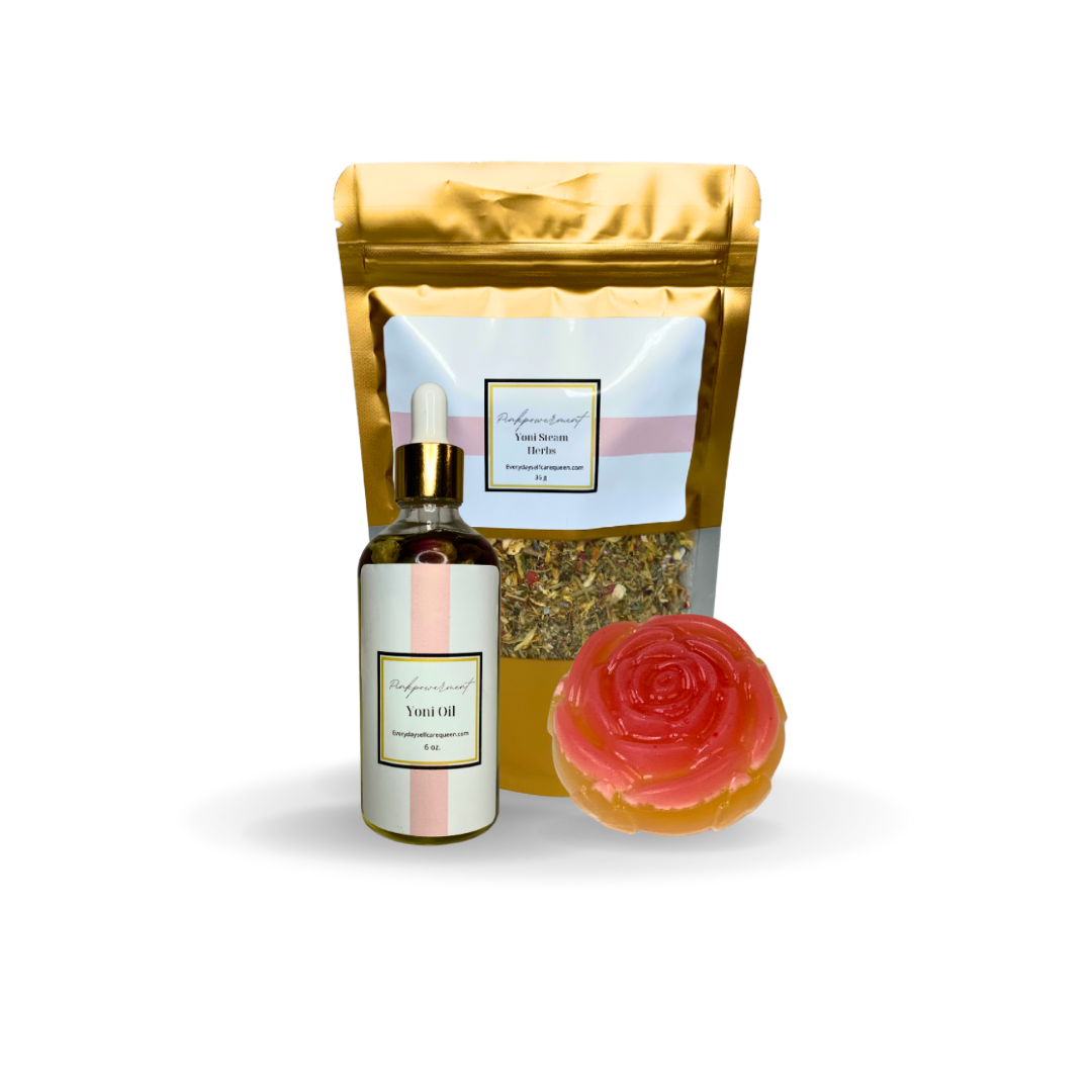 Pinkpowerment Yoni Care Trio – Everyday Self-Care Queen